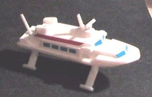 Meal Toy: Boat (Kinder Surprise, Europe(Kinder - Speedboats) Col:K91-122