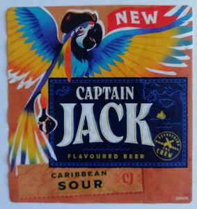 Drink Label: Captain Jack Caribbean Sour (Lech Browary Wielkopolski ...