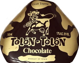 Drink Label: Imported Tolón-Tolón Chocolate Cream (Destilerias Campeny ...