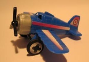 Meal Toy: Blue plane (Kinder Surprise, Worldwide(Kinder - Airplanes ...