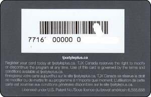 Gift Card: Tjx Style + (Winners-Homesense-Marshalls, Canada(Winners ...