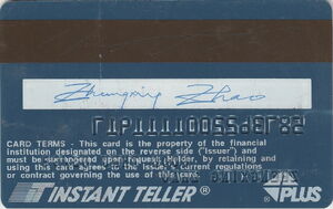 Bank Card: Cash Access Card (Far East National Bank, United States of ...