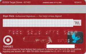 Bank Card: Target Visa (Target National Bank, United States of ...