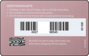 Gift Card: Wenn ich dir hiermit (Adler, Germany, Federal Republic ...