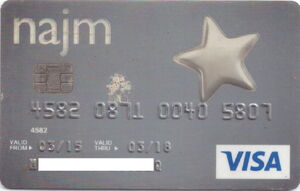 Bank Card: Najm (Majid Al Futtaim Finance, United Arab EmiratesCol:AE ...