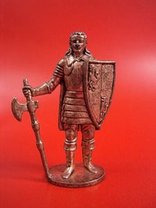 Meal Toy: Knight (15th Century) / copper (Kinder Surprise, Italy(Kinder ...