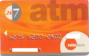 Bank Card: Atm (NIB Bank Limited, PakistanCol:PK-GM-0032