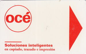 Functional Card: Océ - Soluciones Inteligentes (Copy and Print, Spain ...