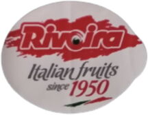 Fruit Sticker: Rivoira Italian Fruits since 1950 (ItalyCol:IT-FR-01478