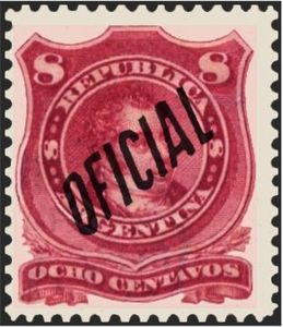Stamp: Bernardino Rivadavia (1780-1845) (Argentina(Official) Mi:AR D13 ...