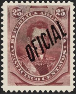 Stamp: Carlos María de Alvear (1789-1853) (Argentina(Official ...