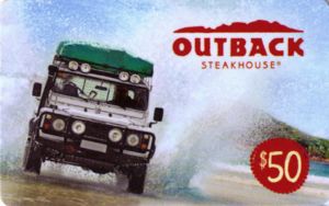 Gift Card: Outback $50 (Outback Steakhouse, United States of America ...