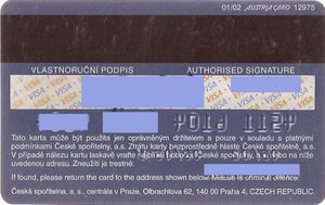 Bank Card: Zodiac - Capricorn (Česká Spořitelna, Czech RepublicCol:CZ ...