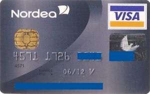 Bank Card: Nordea Bank Danmark Visa (Nordea Bank Danmark, DenmarkCol:DK ...