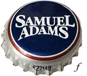 Bottle Cap: Samuel Adams (Samuel Adams, The Boston Beer Company, United ...
