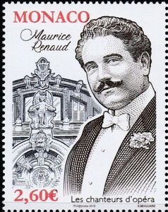 Timbre: Maurice Renaud (1861 - 1933) (Monaco(Opera Singers) Mi:MC 3436 ...