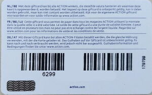 Geschenkkaart: Action Gift Card (Action, Nederland(Action) Col:NL ...