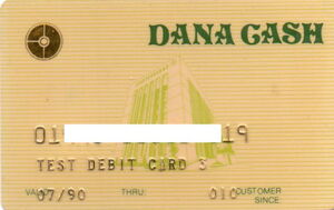 Bank Card: Dana Cash (Bank Danamon, IndonesiaCol:ID-GM-0173