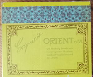 Cigarette Pack: Orient (Germany, Democratic Republic (DDR)Col:DD-CT-0016