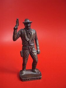 Meal Toy: B. Masterson (Kinder Surprise, Italy(Kinder - Famous Cowboys ...