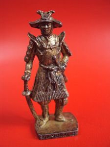Meal Toy: Samurai 3 / brass (Kinder Surprise, Italy(Kinder - Samurai ...
