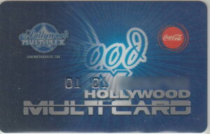 Gift Card: Coca-cola (Hollywood, Romania(Hollywood Multiplex) Col:RO-HM ...