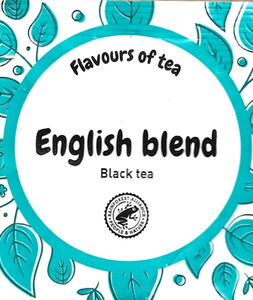 Theezakje: English blend, glossy (Flavours of tea, Nederland(Black Tea ...