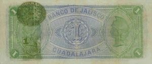 Banknote: 1 Peso (Mexico(Specialized Issues Commercial Banks) Wor:P-S313
