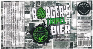 Drink Label: Borgers Tripel (Eggens Craft Beer, NetherlandsCol:NL-BEER ...
