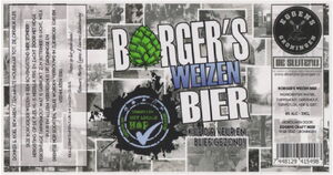 Drink Label: Borgers Weizen (Eggens Craft Beer, NetherlandsCol:NL-BEER ...