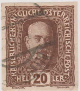 Stamp: Emperor Franz Joseph (Austria(Crown, Emperor Franz Joseph, and ...