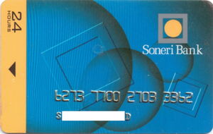 Bank Card: Soneri ATM (Soneri Bank LTD, PakistanCol:PK-GM-0016.01