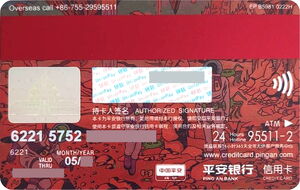 Bank Card: PingAn 88LAB (Ping An Bank, China, People's RepublicCol:CN ...