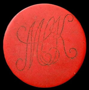 Token: M C K (Minor Cooper Keith Meiggs) (Costa Rica(Boletos de Café de ...