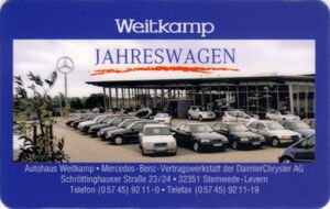 تقويم الجيب: Mercedes-Benz - Weitkamp (ألمانيا(Cars) Col:BRD-2003-Car ...