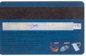 Bank Card: Easy shop (HDFC Bank, India, RepublicCol:IN-VI-0002