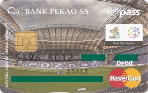 Bank Card: Bank Pekao Poznan (Bank Polska Kasa Opieki SA/Bank Pekao SA ...