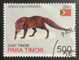 Stamp: Atilax Paludinosus (East Timor: Illegal Stamps(Mongooses (2001 ...