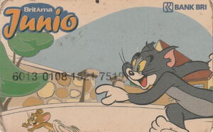 Bank Card: BritAma Junio (BRI (Indonesia), IndonesiaCol:ID-GM-0175