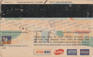 Bank Card: BritAma Junio (BRI (Indonesia), IndonesiaCol:ID-GM-0175