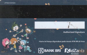 Bank Card: Tabungan BRI Junio (BRI (Indonesia), IndonesiaCol:ID-GM-0178