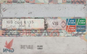 Bank Card: Tahapan Xpresi BCA (Bank Central Asia, IndonesiaCol:ID-GM ...