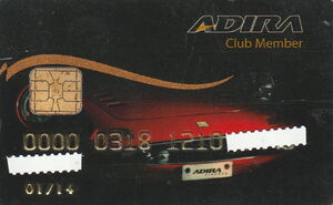 Bank Card: Adira Club Member (Adira Finance, IndonesiaCol:ID-GM-0196 💳