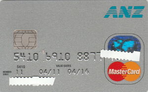 Bank Card: Anz (Anz, IndonesiaCol:ID-MC-0146