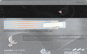 Bank Card: Mandiri (Bank Mandiri, IndonesiaCol:ID-VI-0140