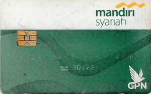 Bank Card: Mandiri Syariah (Mandiri Syariah, IndonesiaCol:ID-GM-0068.04