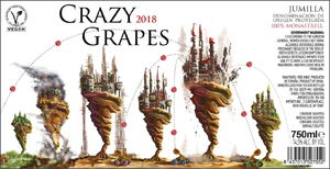 Drink Label: Finca Bacara 'Crazy Grapes' Monastrell (Finca Bacara, S.L ...