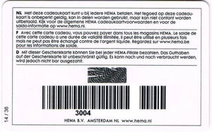 Gift Card: Hema (Hema, Netherlands(Hema) Col:NL-HEMA-023