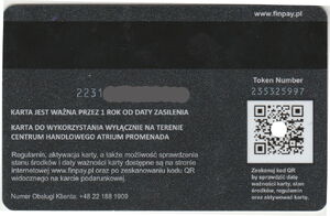 Gift Card: Karta Prezentowa (Atrium , Poland(Promenada) Col:PL-ATRIUM-005