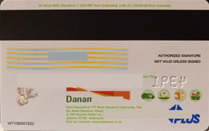 Bank Card: Grab (Bank Danamon, IndonesiaCol:ID-VI-0143